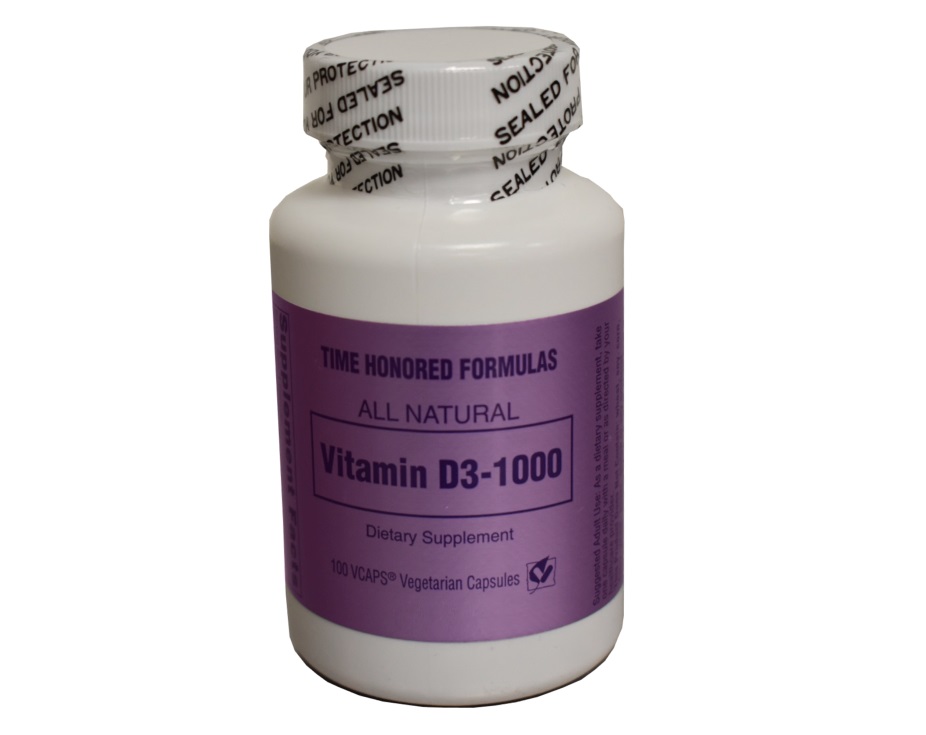 Vitamin D3-1000 - Time Honored Formulas